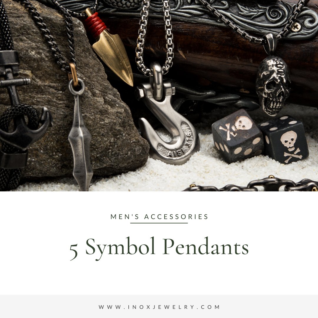 5 Symbol Pendants and What They Mean - INOX Jewelry for Men