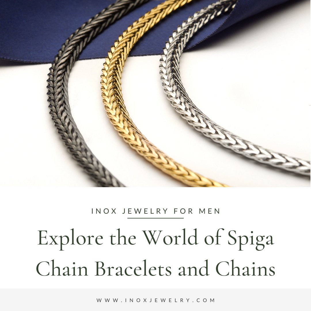 Explore the World of Spiga Chain Bracelets and Chains - INOX Jewelry ...