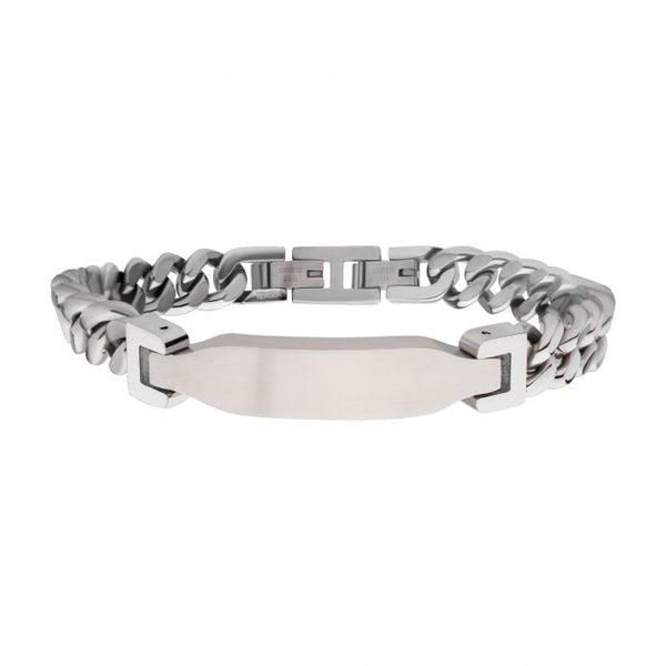 Sturdy Stainless Steel ID Bracelets for Men | INOX Jewelry - INOX ...